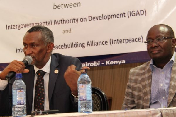 IGAD and Interpeace sign MOU for Collaboration on Peace Initiatives in ...