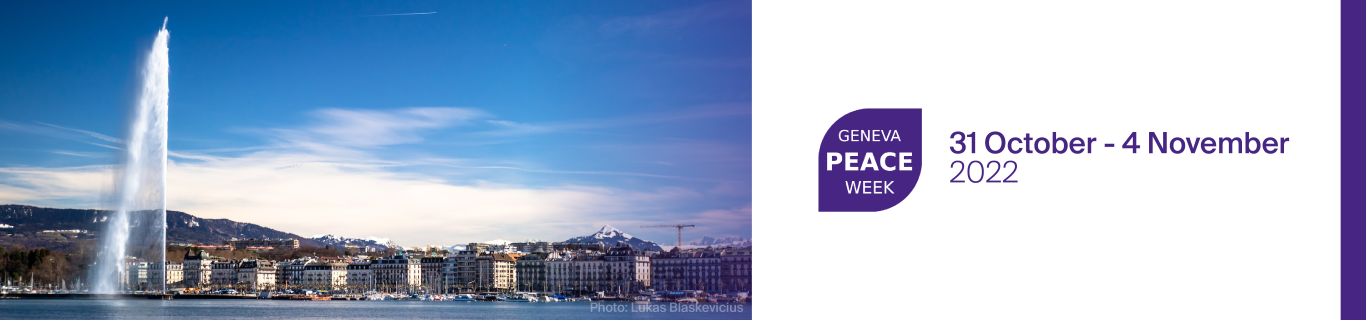 Geneva Peace Week 2022 - Interpeace